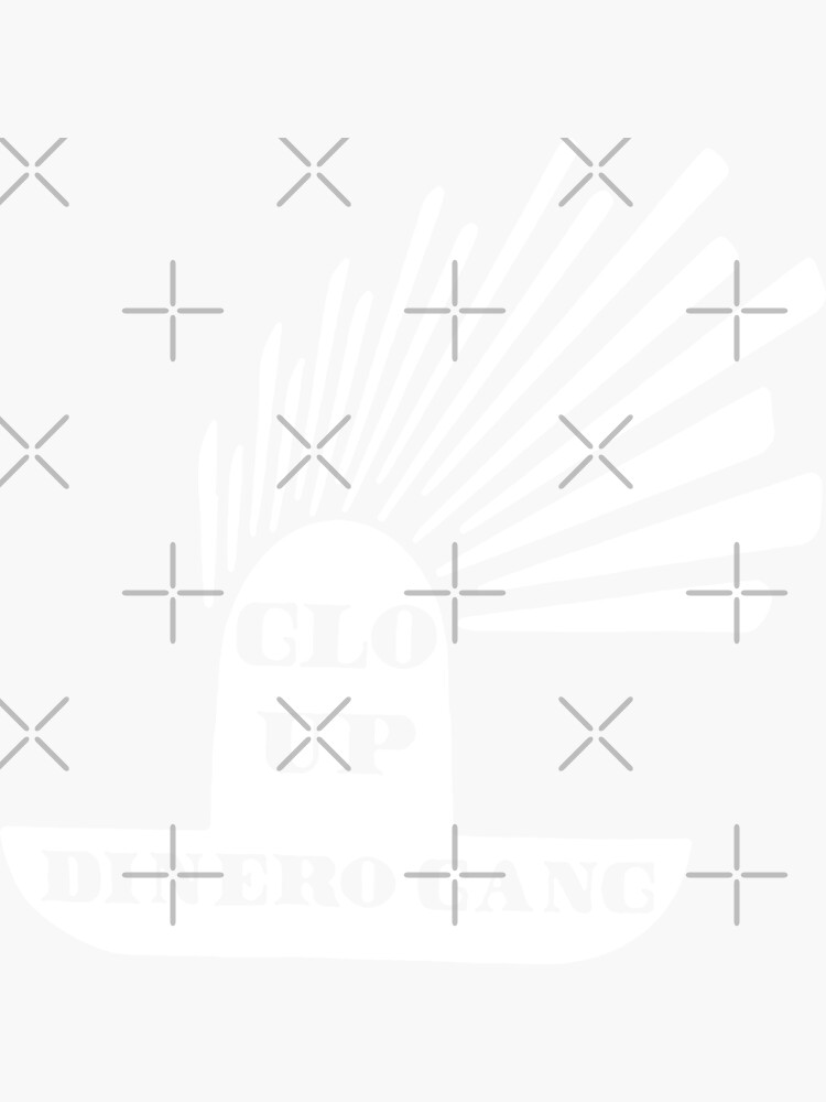 "Money Boy Glo Up Dinero Gang GUDG Logo" Sticker for Sale by ...