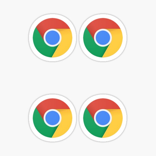 Chrome Stickers | Redbubble