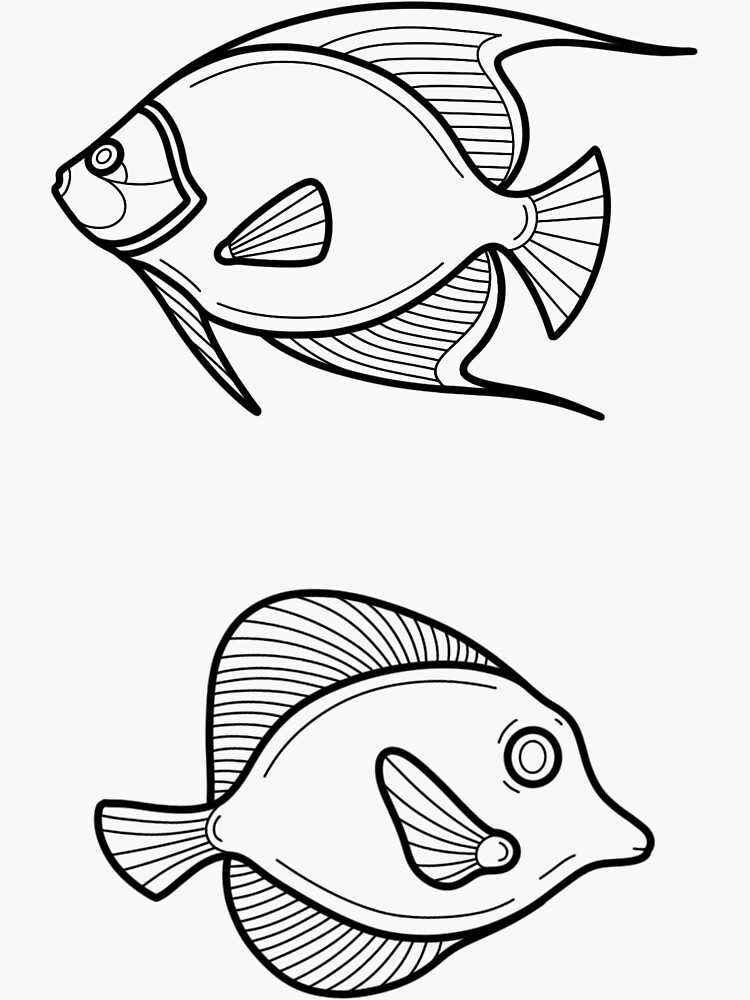 "Stressed Out Fish" Sticker for Sale by TheBeltaneBee | Redbubble