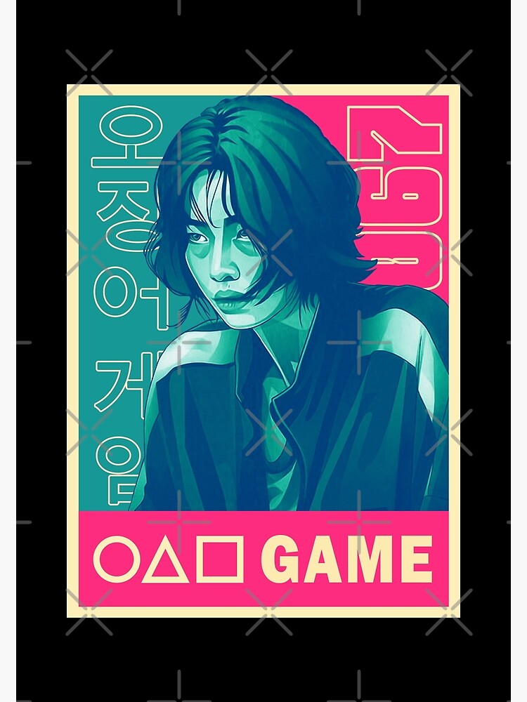 "Squid Game - Kang Sae Byeok" Poster for Sale by ActiveNerd | Redbubble