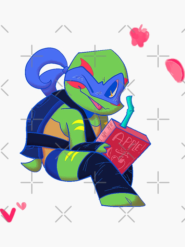 "Team Apples! Leo Hamato ROTTMNT" Sticker for Sale by ZoeyStardust ...