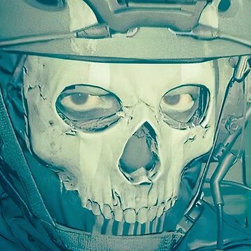 "Ghost Simon Riley" Sticker for Sale by Riskyht | Redbubble