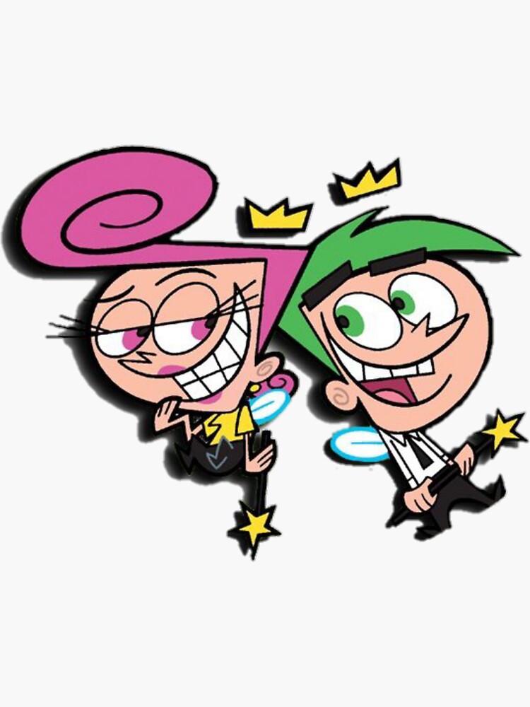 "Timmy and the fairies" Sticker for Sale by DOBIRMAN22 | Redbubble