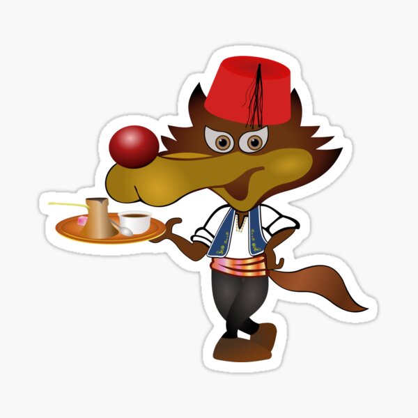 "Vucko Sarajevo" Sticker for Sale by roblack | Redbubble