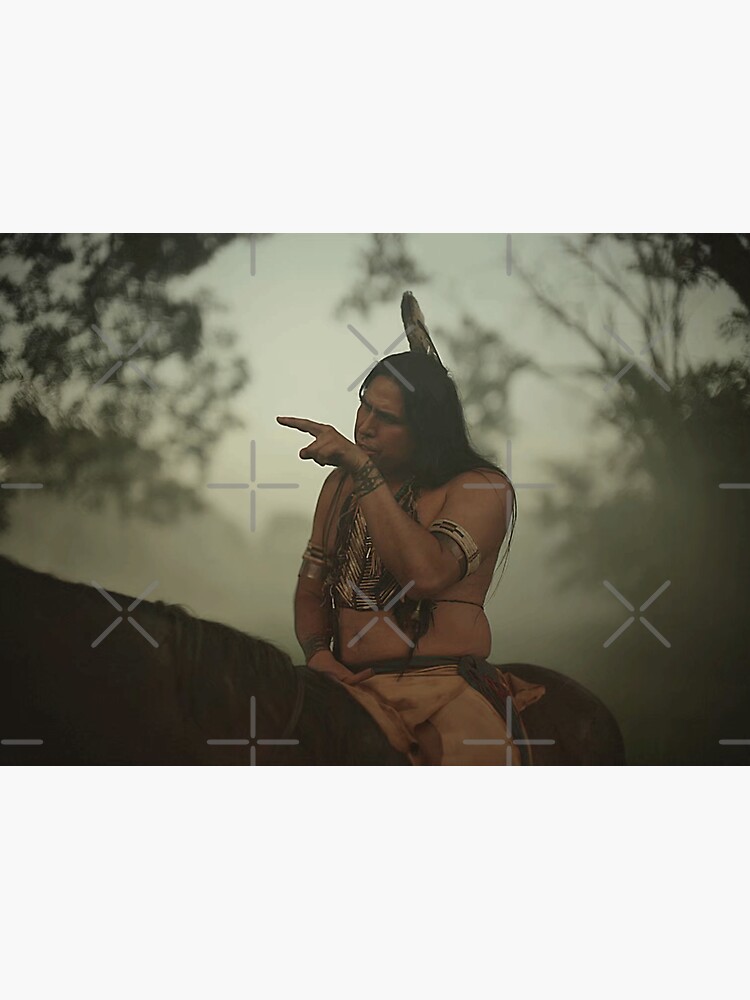 "William Knifeman aka Spirit - Reservation Dogs" Sticker for Sale by ...