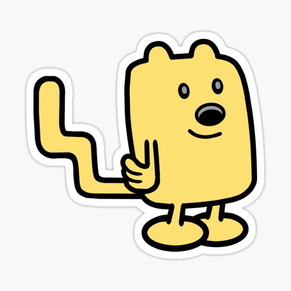 "Wubbzy" Sticker for Sale by abigailclairej | Redbubble