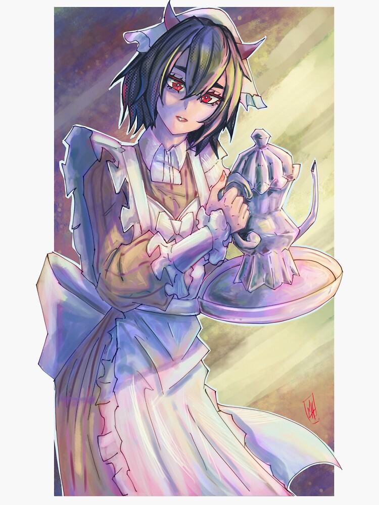 "Secre Swallowtail (Maid)" Sticker for Sale by BoutsOfTheBlind | Redbubble