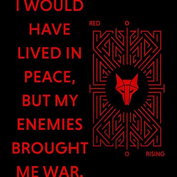 "Red Rising" Sticker for Sale by Game911 | Redbubble