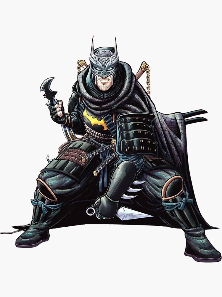 "Ninja Samurai Bat Gadget Warrior " Sticker for Sale by efoze | Redbubble