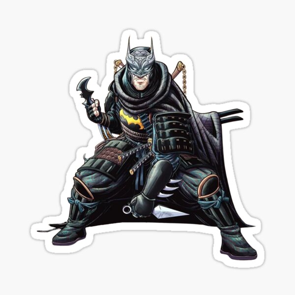 "Ninja Samurai Bat Gadget Warrior " Sticker for Sale by efoze | Redbubble