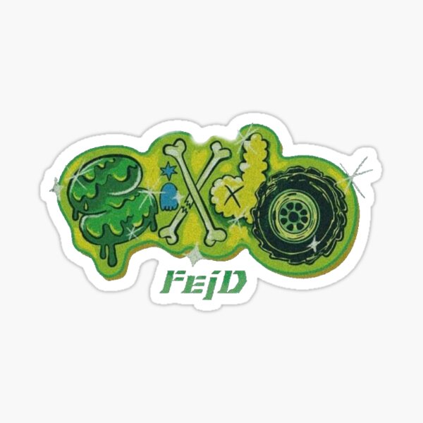 Pegatina «SIXDO de FEID» de pintiita | Redbubble