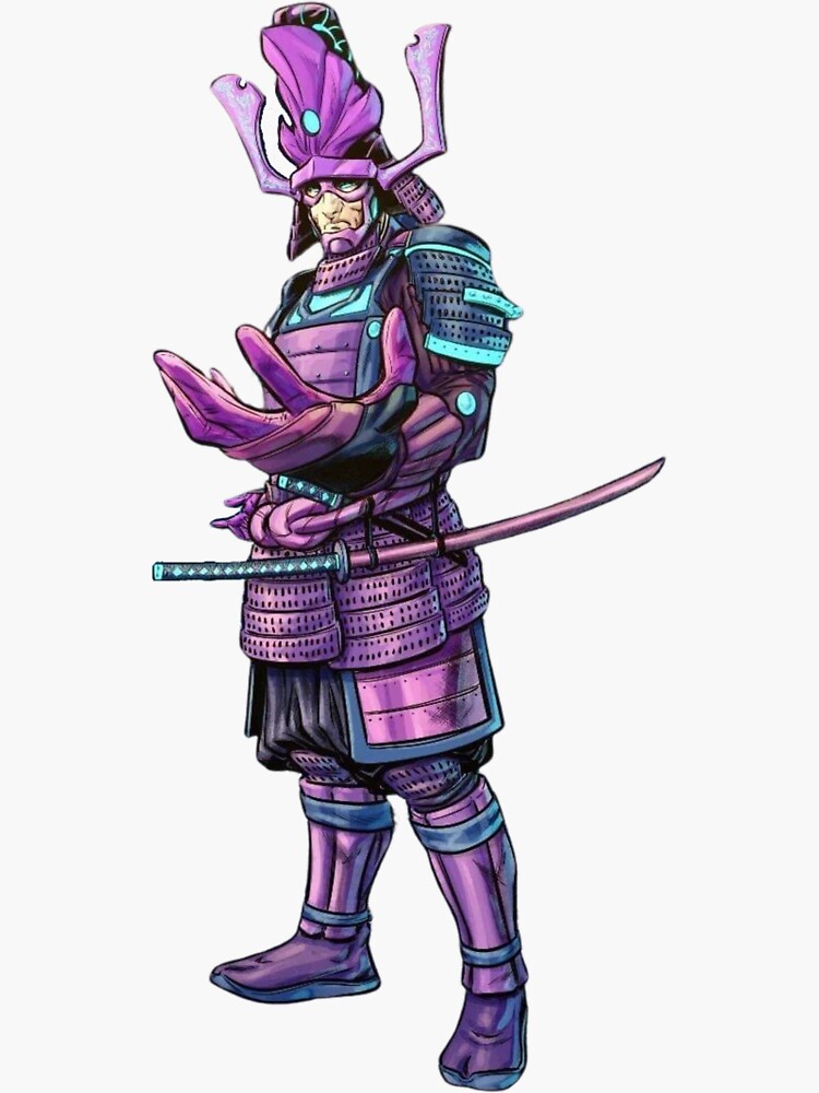 "Galaxy Shogun" Sticker for Sale by efoze | Redbubble