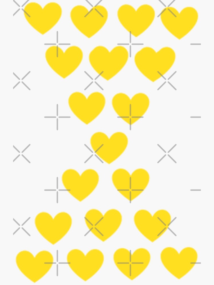 "Love hearts" Sticker for Sale by allstars007 | Redbubble