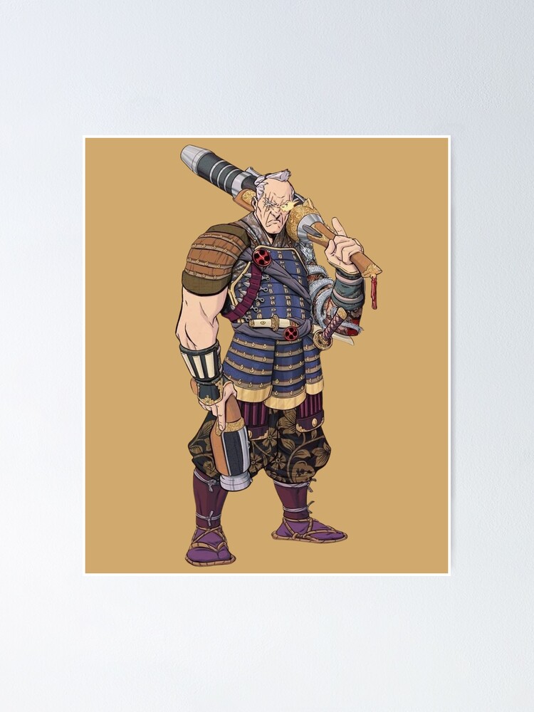 "Time Traveler Warrior " Poster for Sale by efoze | Redbubble