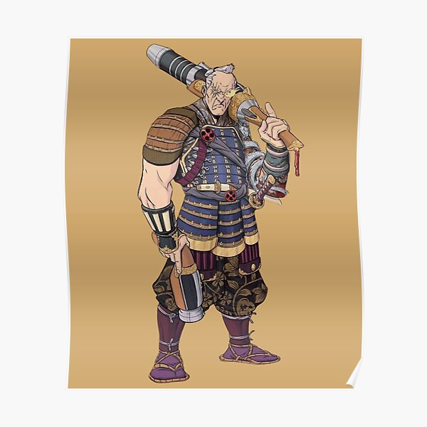 "Time Traveler Warrior " Poster for Sale by efoze | Redbubble