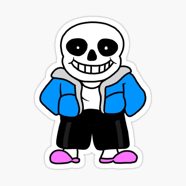 "Sans" Sticker for Sale by HogoBrogh | Redbubble