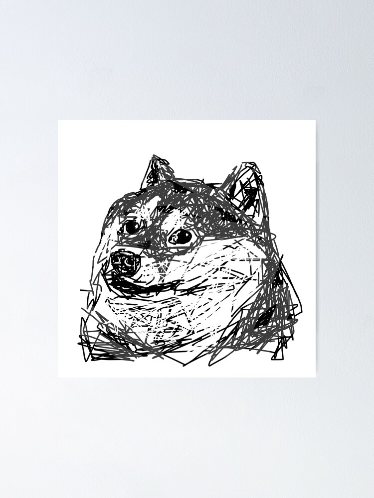 "Doge Meme" Poster for Sale by TheLazyCompany | Redbubble