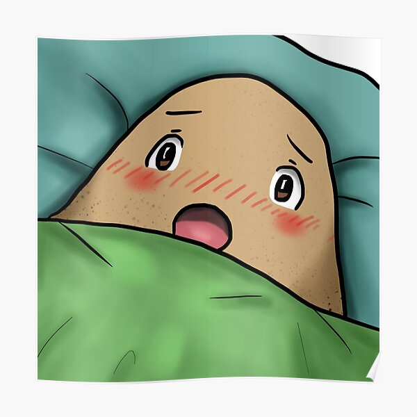 "Sick Potato" Poster for Sale by Vannoffel | Redbubble