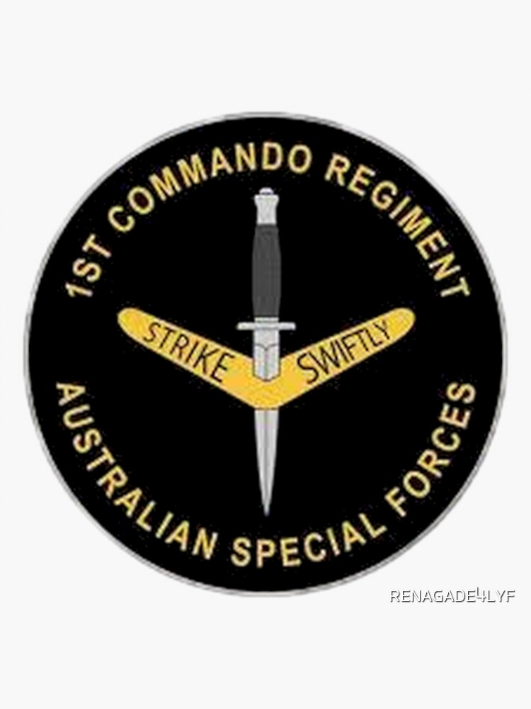 "Commando Regiment- Logo" Sticker for Sale by RENAGADE4LYF | Redbubble
