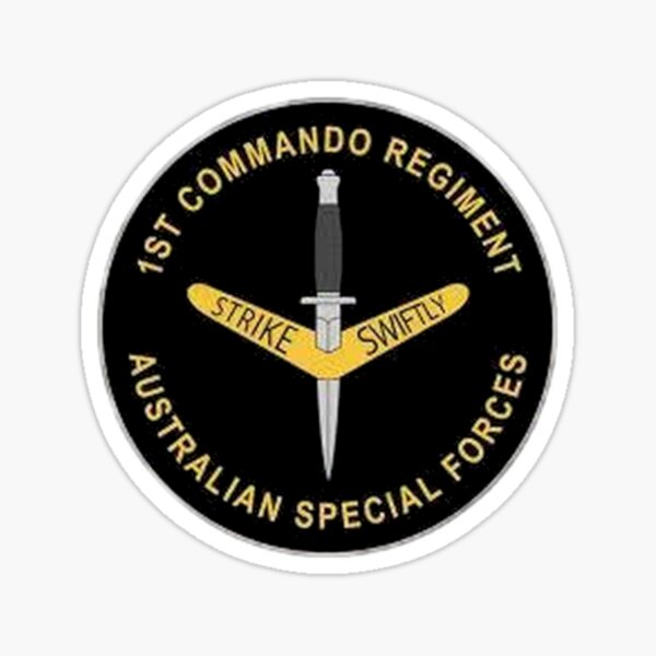 "Commando Regiment- Logo" Sticker for Sale by RENAGADE4LYF | Redbubble