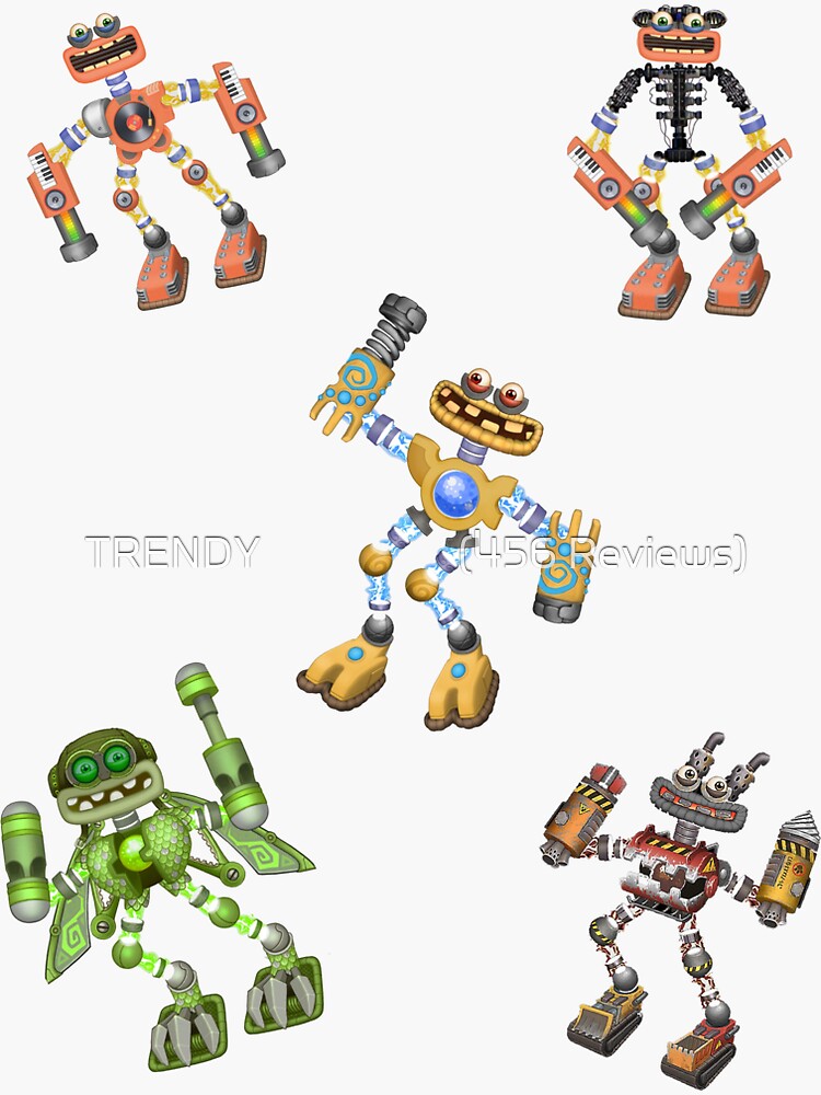 "rare wubbox - msm rare wubbox stickers pack" Sticker for Sale by ...