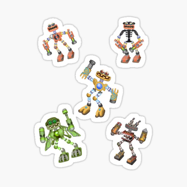 "rare wubbox - msm rare wubbox stickers pack" Sticker for Sale by ...