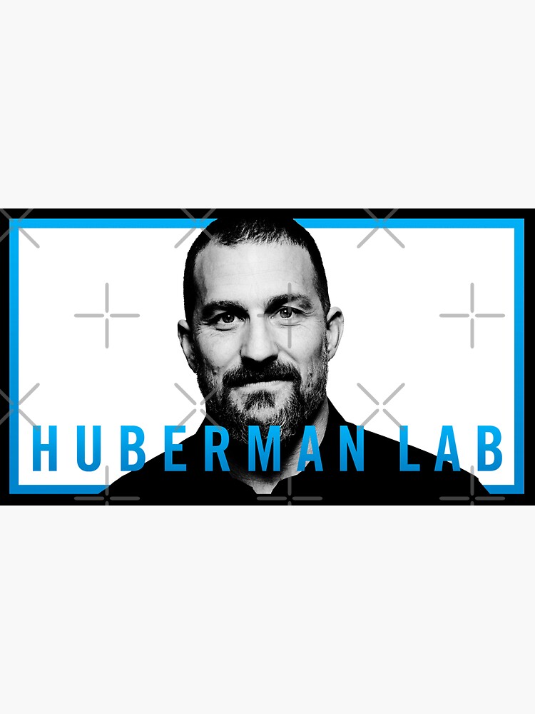 "Andrew Huberman" Sticker for Sale by PixelBuilder | Redbubble