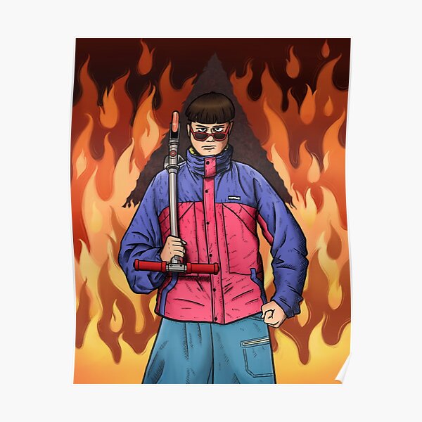 "oliver tree" Poster for Sale by Heckya | Redbubble