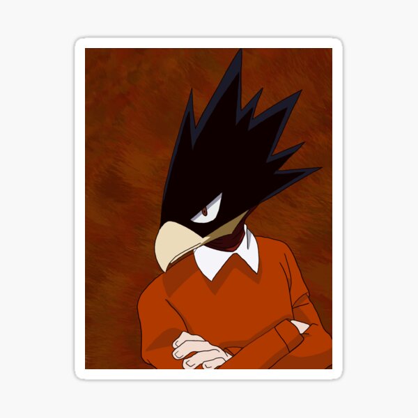 "Tokoyami Sticker" Sticker for Sale by OdysseysMuse | Redbubble