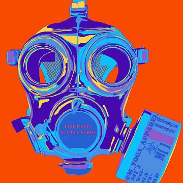 "Respirator" Sticker for Sale by m-yoga-store | Redbubble