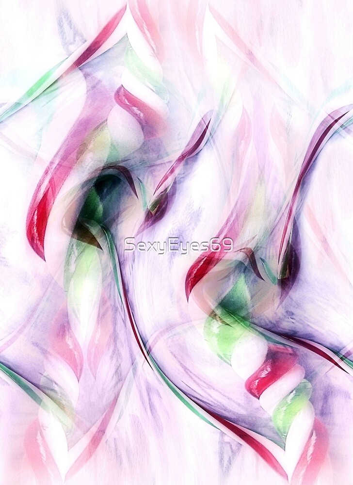 "Candy Cane Abstract" by SexyEyes69 | Redbubble