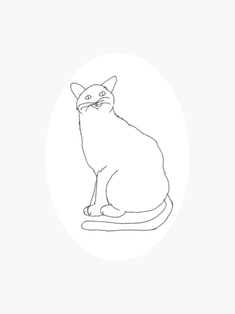 "Derp Cat" Sticker for Sale by Dorky-Dad | Redbubble