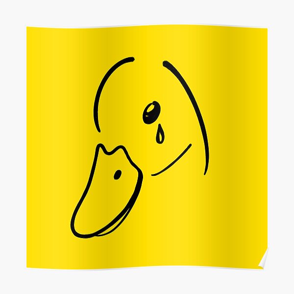 "quack" Poster for Sale by tupamaru | Redbubble