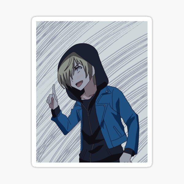 "Happy Yurio" Sticker for Sale by OdysseysMuse | Redbubble