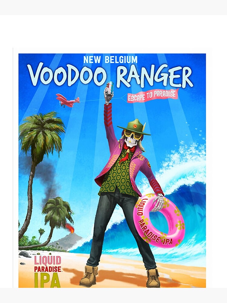 "Voodoo-ranger-ESCAPE-TO-PARADISE-ipa Logo" Art Print for Sale by ...