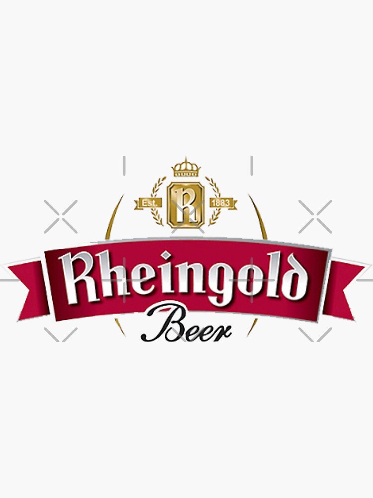 "Retro Rheingold Extra Dr " Sticker for Sale by DLutfy | Redbubble