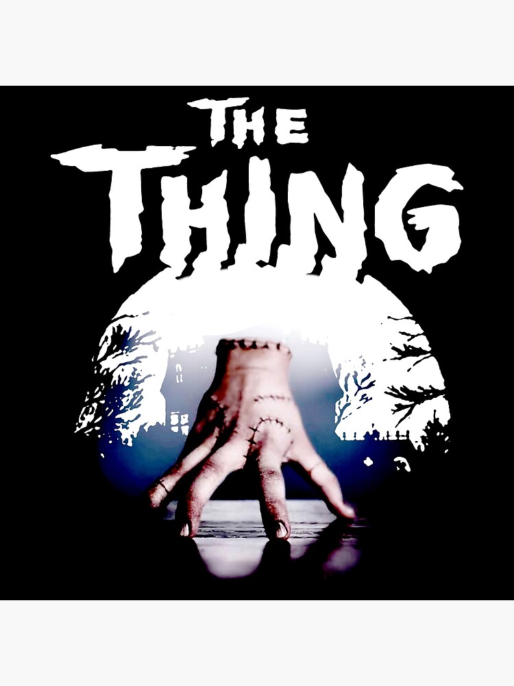 "Thing Hand Wednesday Addams" Poster for Sale by Decilanah | Redbubble