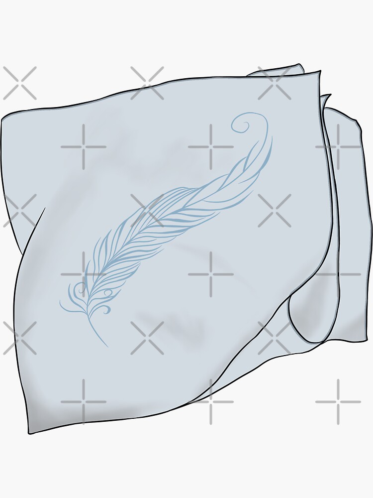 "Angel’s Handkerchief: Living" Sticker for Sale by JesskeCreations ...