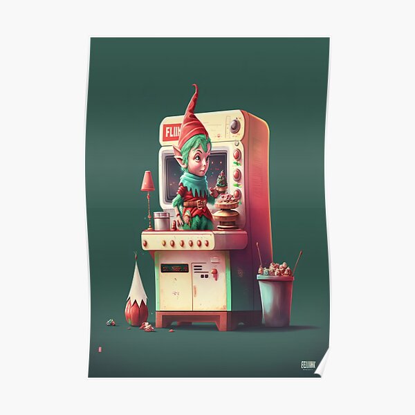 "Brazz Official - Christmas Elf (Ver.2) "Goblin Vendors Edition"" Poster for Sale by ...