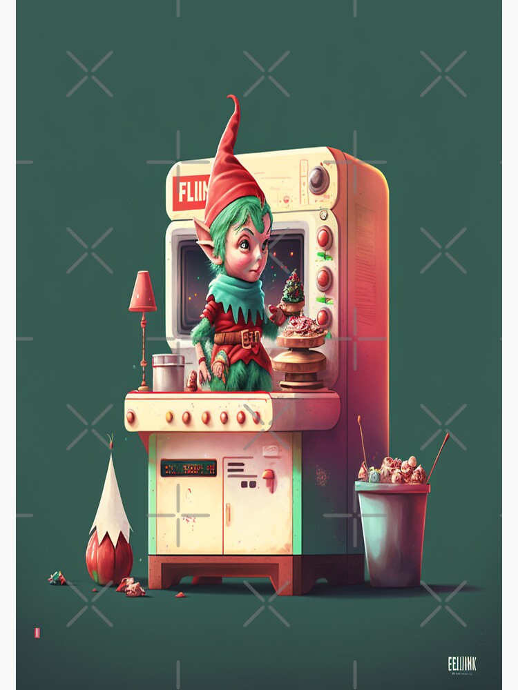 "Brazz Official - Christmas Elf (Ver.2) "Goblin Vendors Edition"" Sticker for Sale by ...
