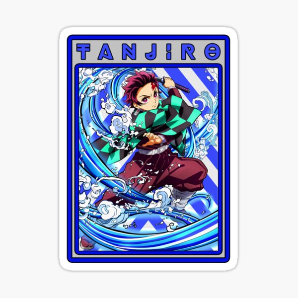 " kamado tanjiro classic art" Sticker for Sale by lelakatnl | Redbubble