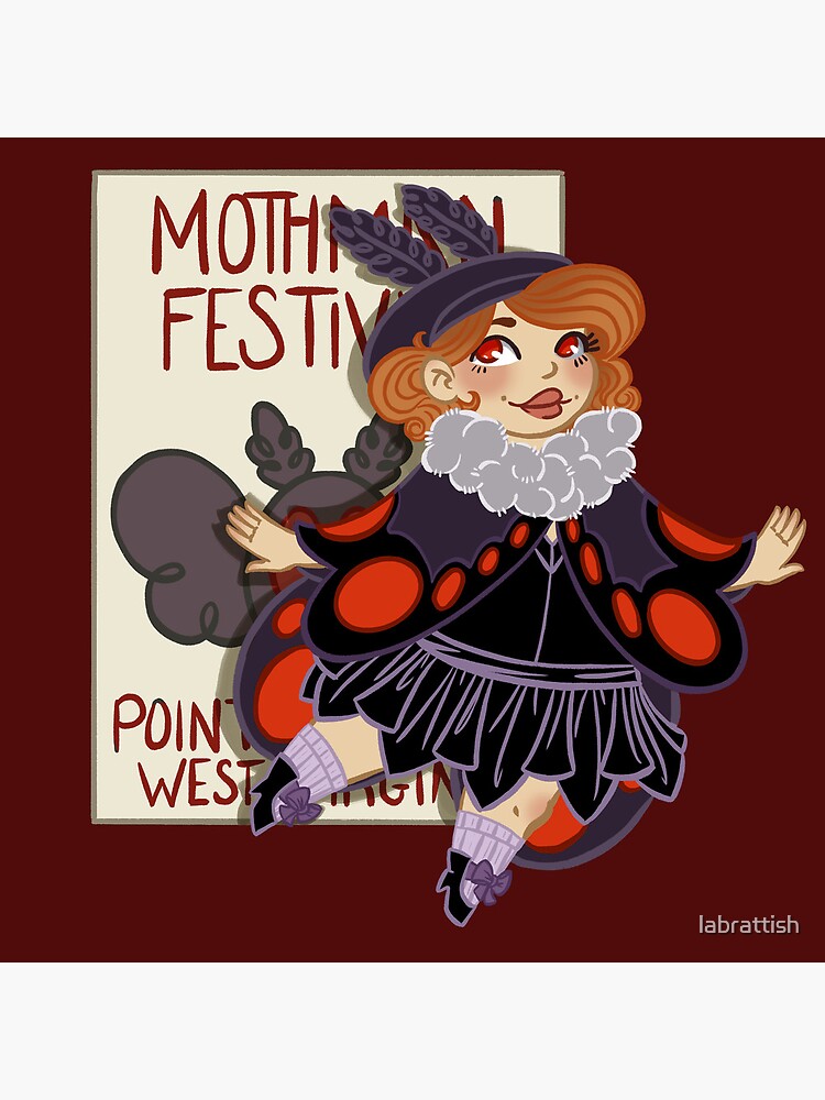 "1920s Flapper Mothman Fancy Dress Costume" Poster for Sale by ...