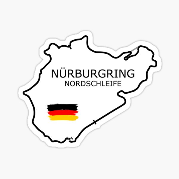 Nurburgring Stickers | Redbubble