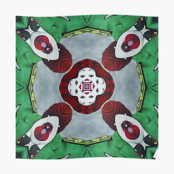 "King Burger Mirror Acid Bath Dream | Ruby Red Ronald Nightmare Fuel ...