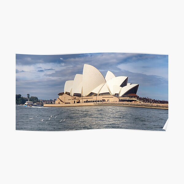 "Sydney Opera House" Poster for Sale by rossacampbell | Redbubble