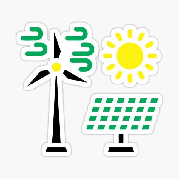 "Go for Green Energy" Sticker for Sale by ImageCorner | Redbubble