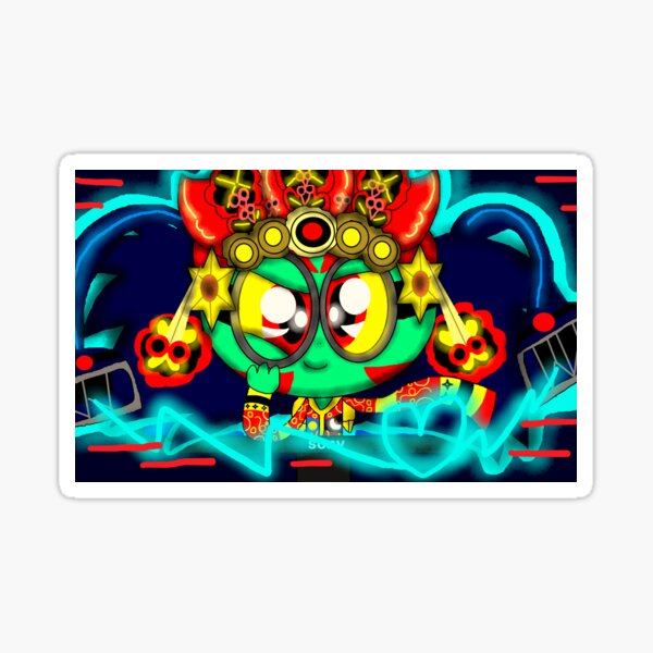 "flippy" Sticker for Sale by Cuchilate | Redbubble