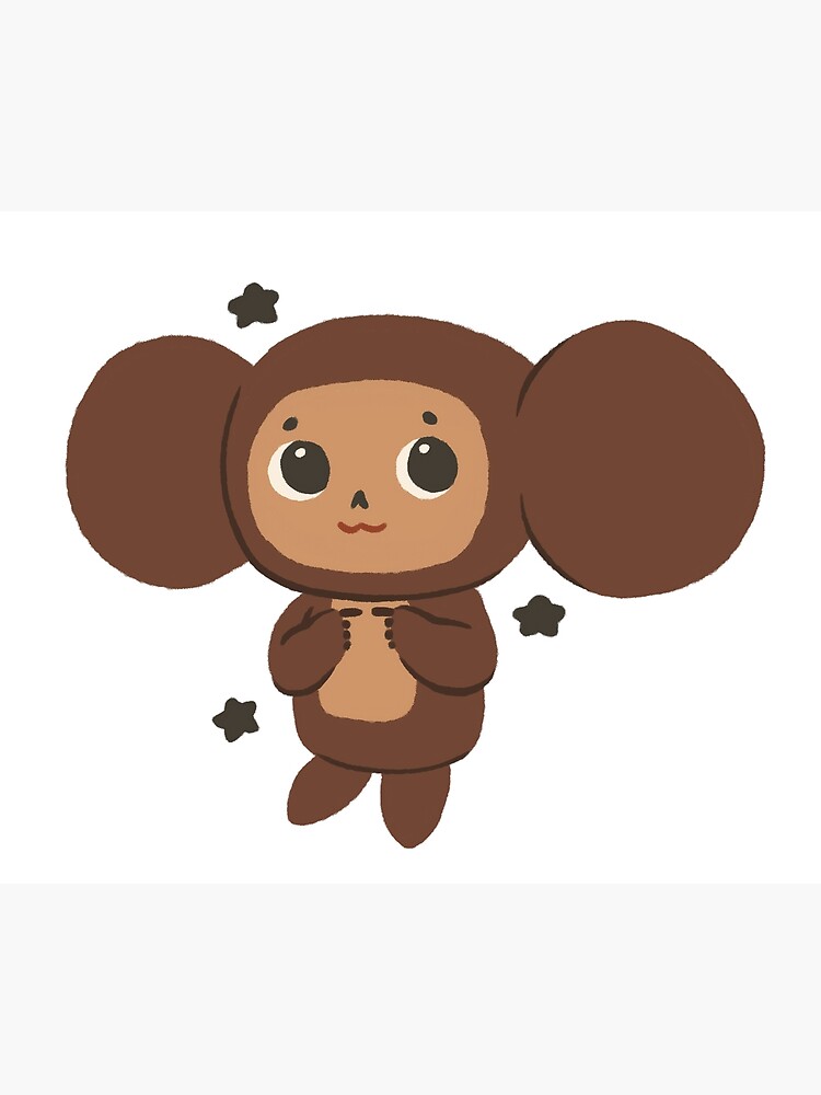 "Cheburashka (Transparent)" Poster for Sale by shrimpedchip | Redbubble