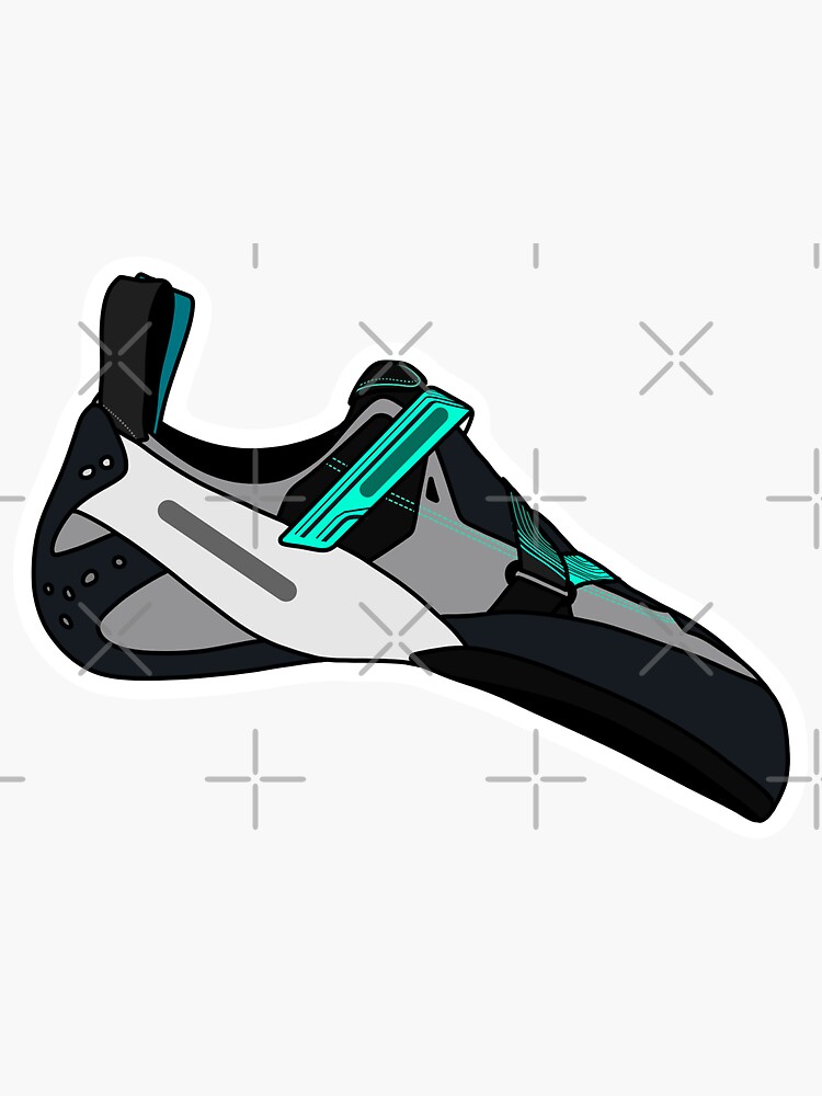"Scarpa Veloce Climbing Shoe" Sticker for Sale by aykay00 | Redbubble