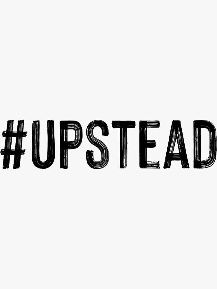 "UPSTEAD Chicago P.D. " Sticker for Sale by HypeCulte | Redbubble